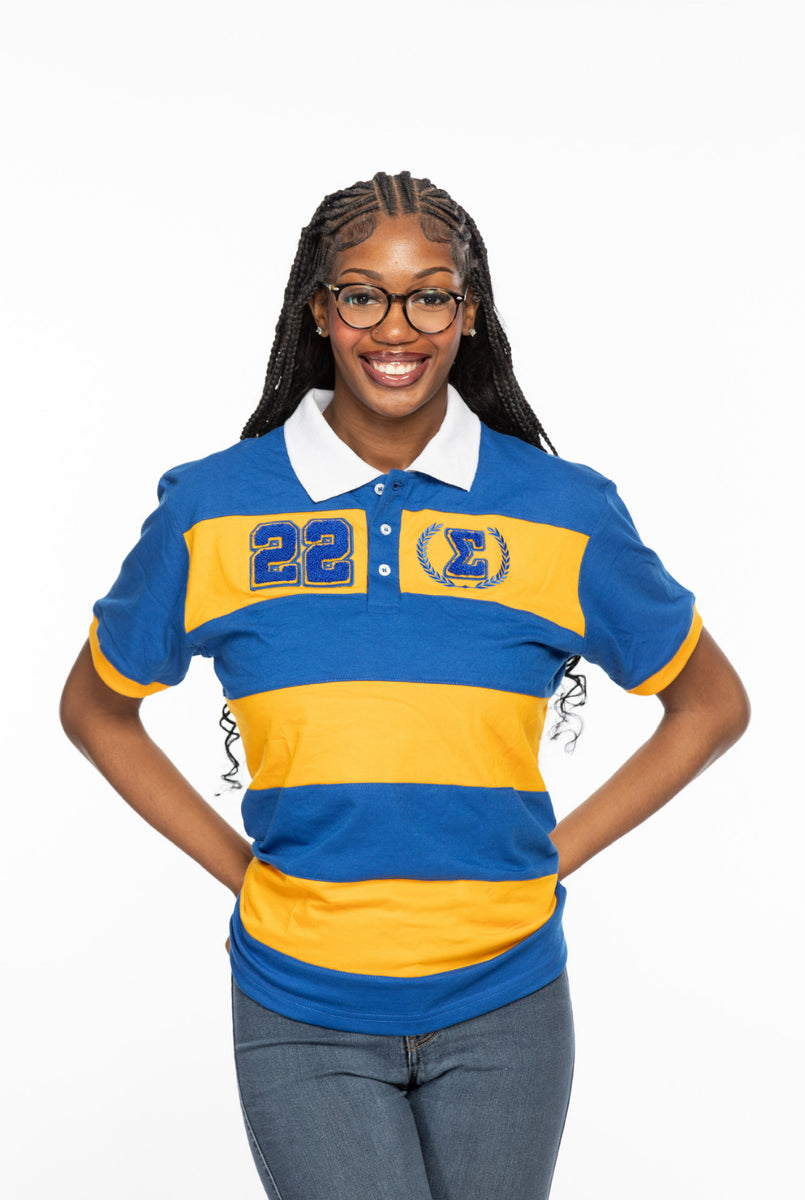 Sigma - ’22 Rugby Short Sleeve Polo – Thee Legacy Continues