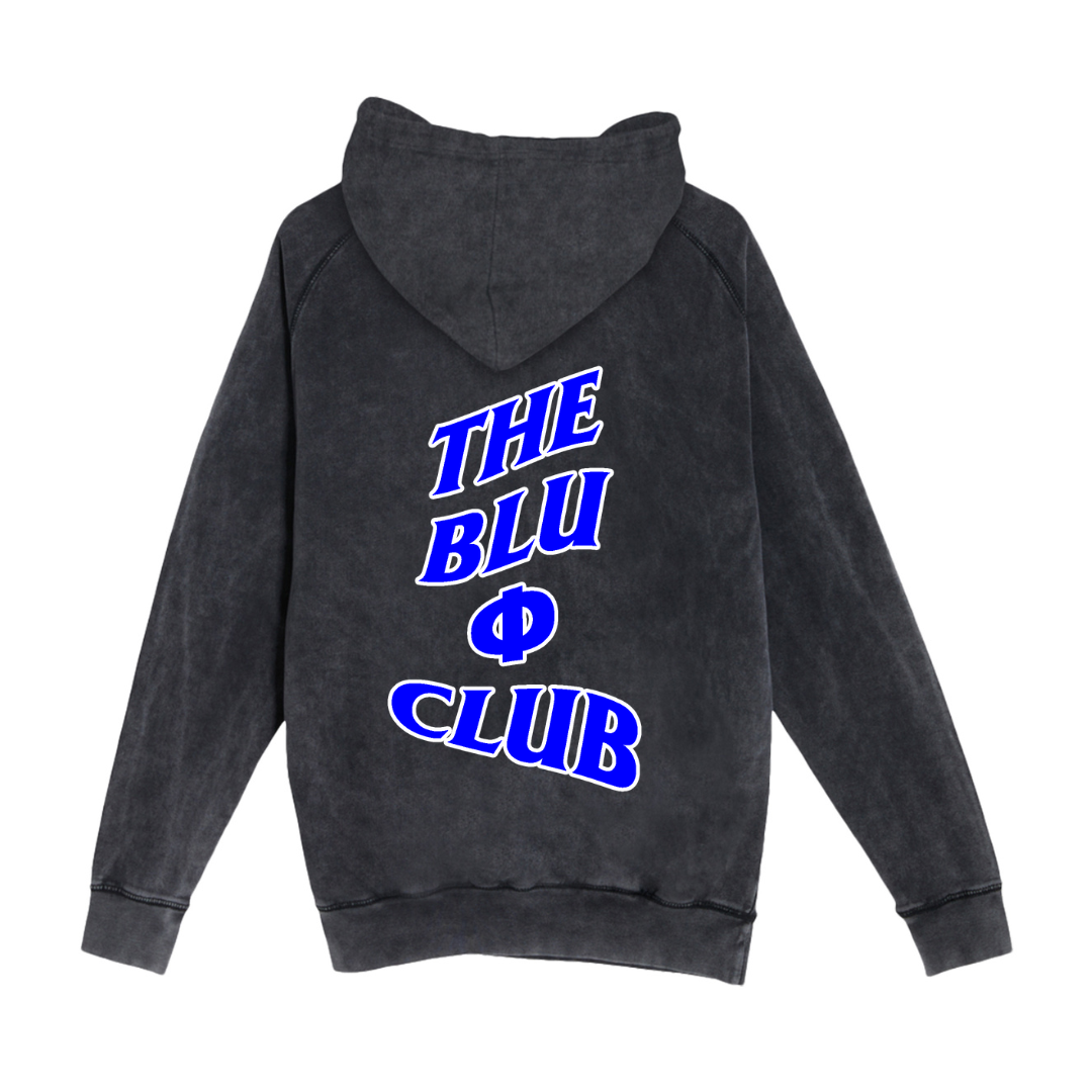 The Blu Phi Club Hoodie – Thee Legacy Continues