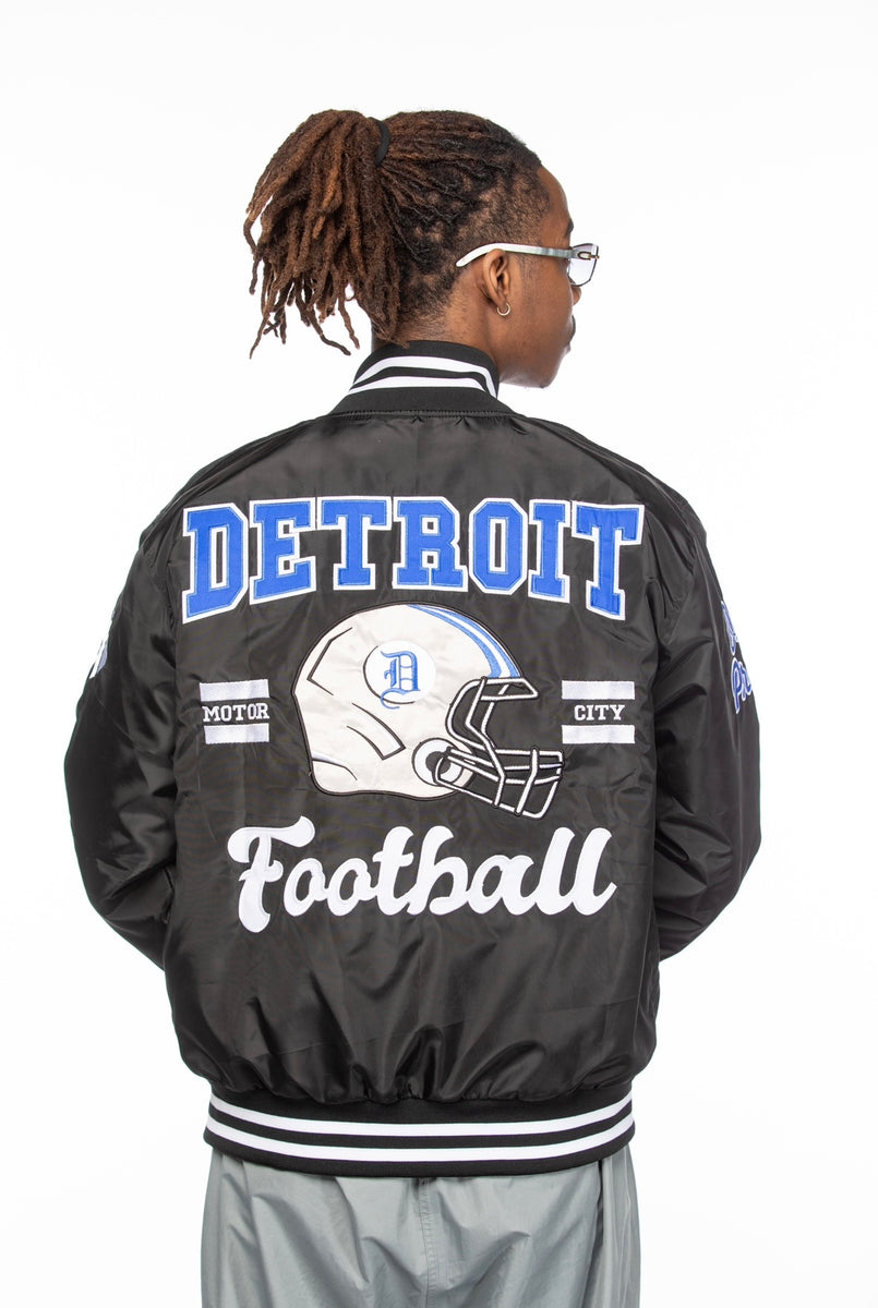 Detroit Football Bomber Jacket – Thee Legacy Continues