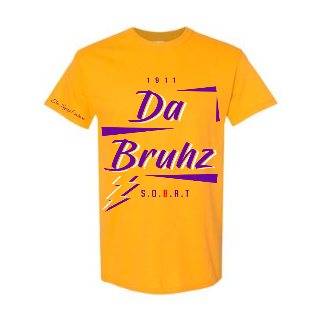 1911 Yellow Da Bruhz SOBAT tee – Thee Legacy Continues